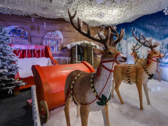 Accessible Santa's Sleigh Hire | Festive Prop Hire | Odin Events