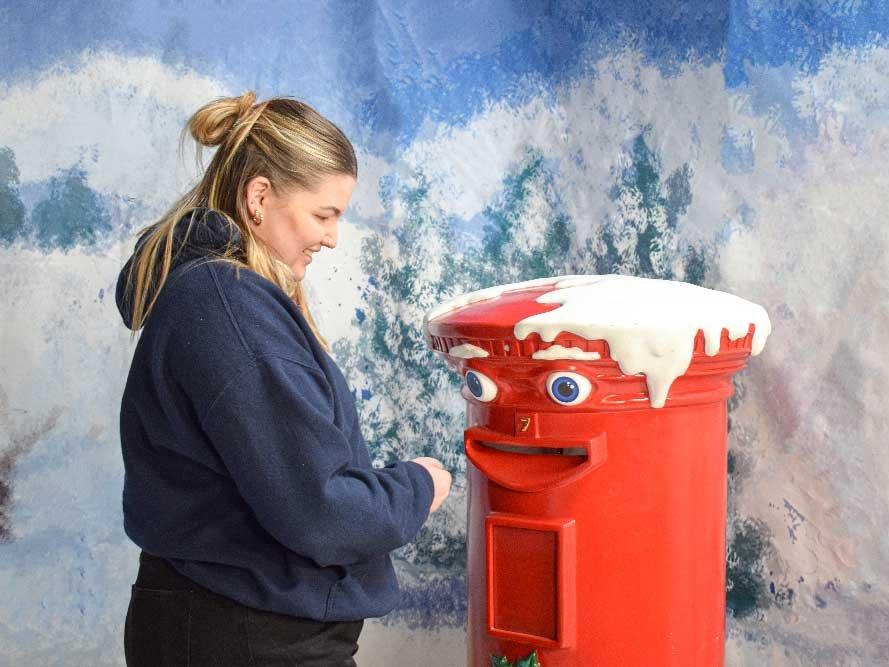 Santa's Christmas Post Box Prop Hire | Odin Events