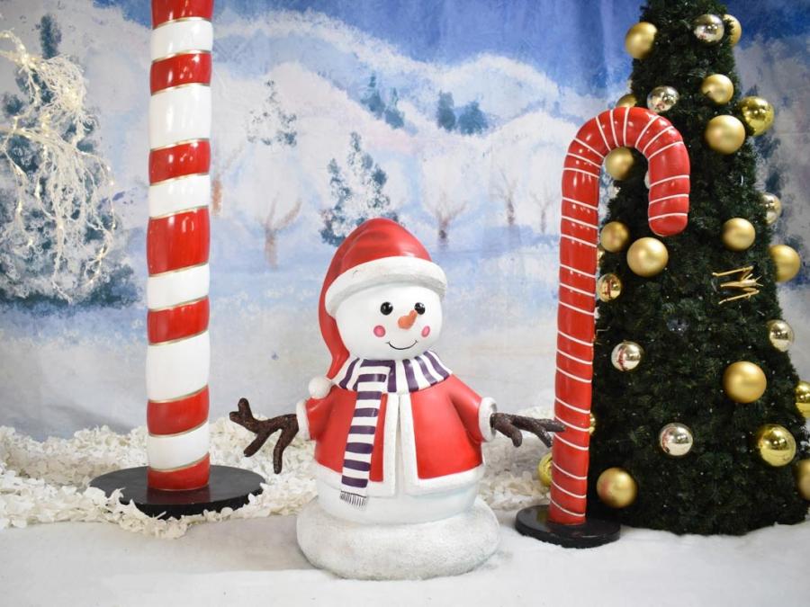 Snowman Props | Festive Prop Hire | Odin Events