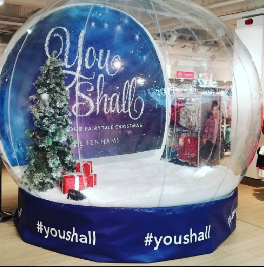 What Comes with Our Giant Snow Globe Hire? | Odin Events